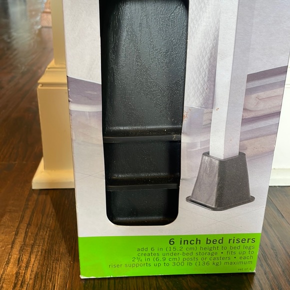 Target | Storage & Organization | New In Box Square Black Bed Risers ...